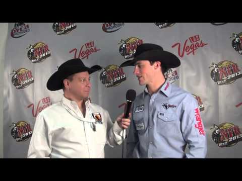 Minnesota native and saddle bronc rider Tyler Corrington talks with ...