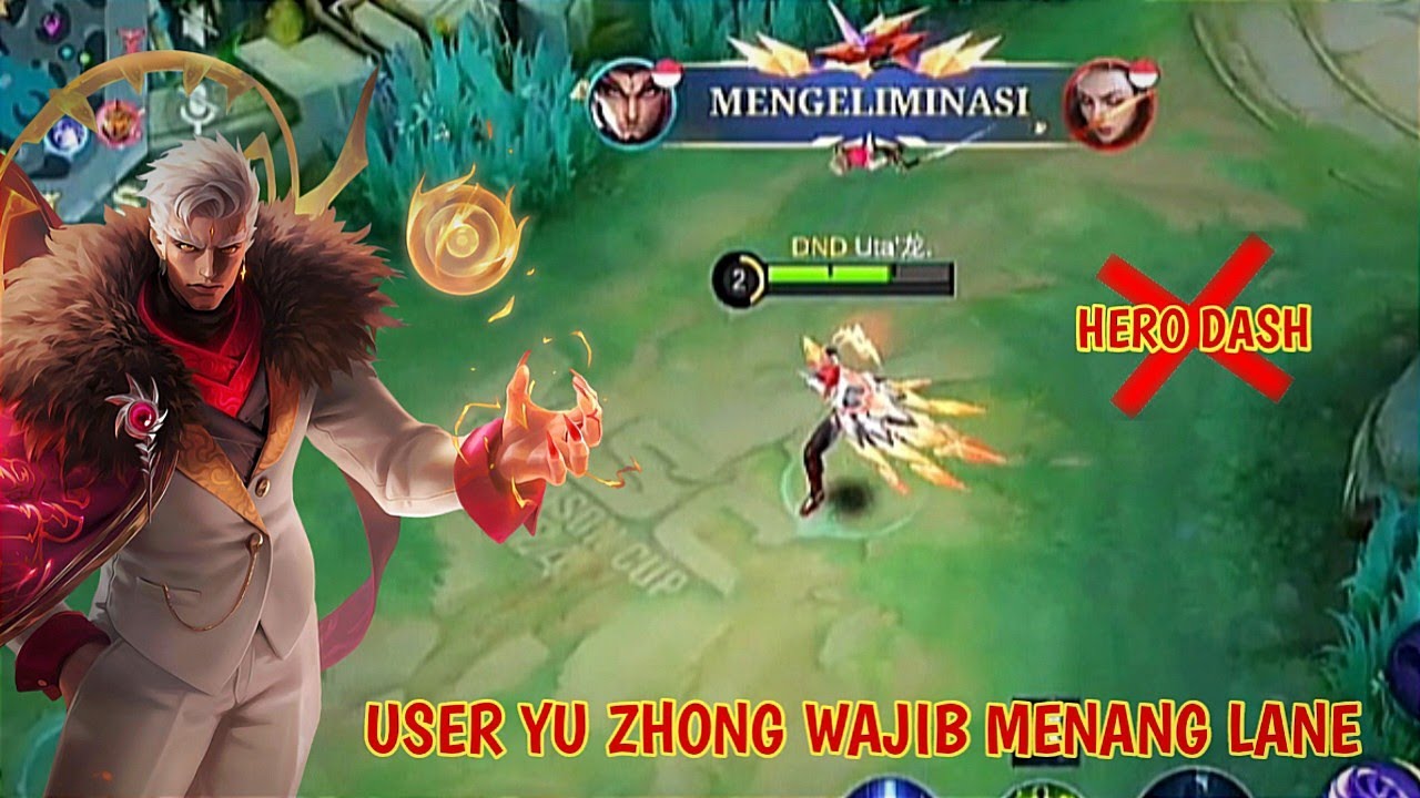 UPDATE!! USER YU ZHONG WAJIB MENANG LANE! BEGINI CARA MAIN YU ZHONG ...