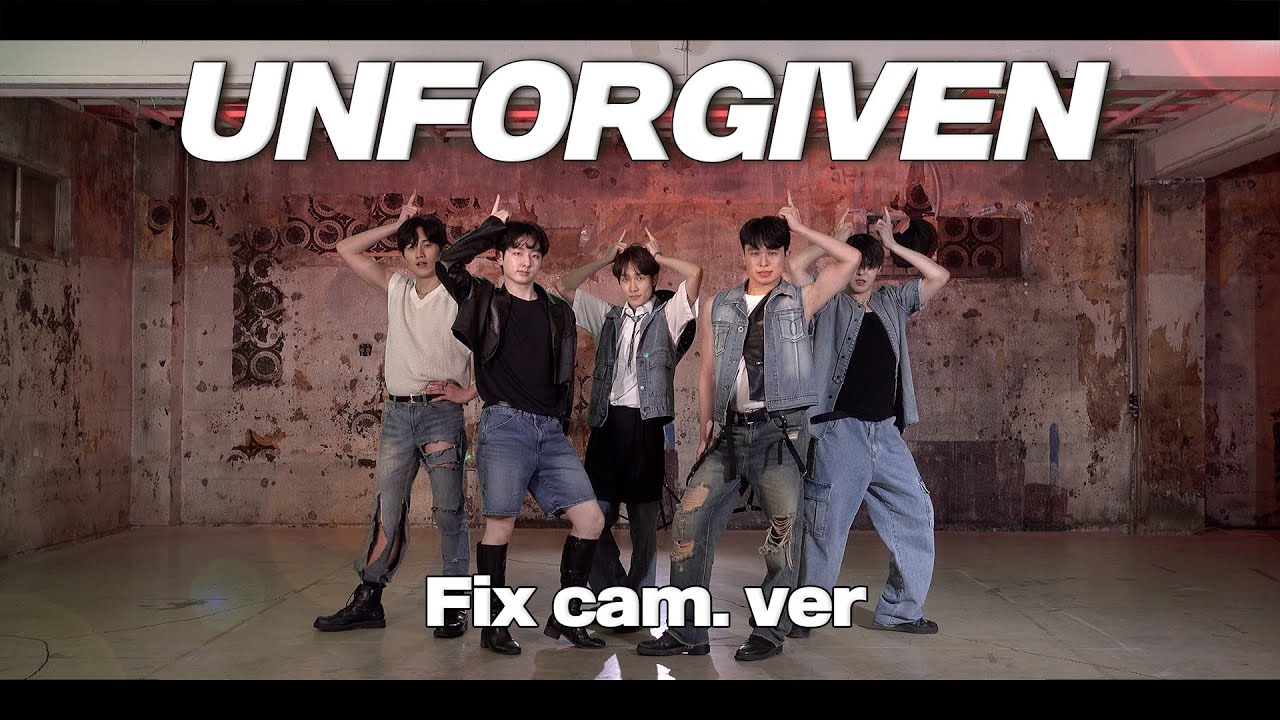 [Cover] LE SSERAFIM 'UNFORGIVEN' Fixed Full.ver | Korean Fanboy Dancers | J2N Presents - YouTube