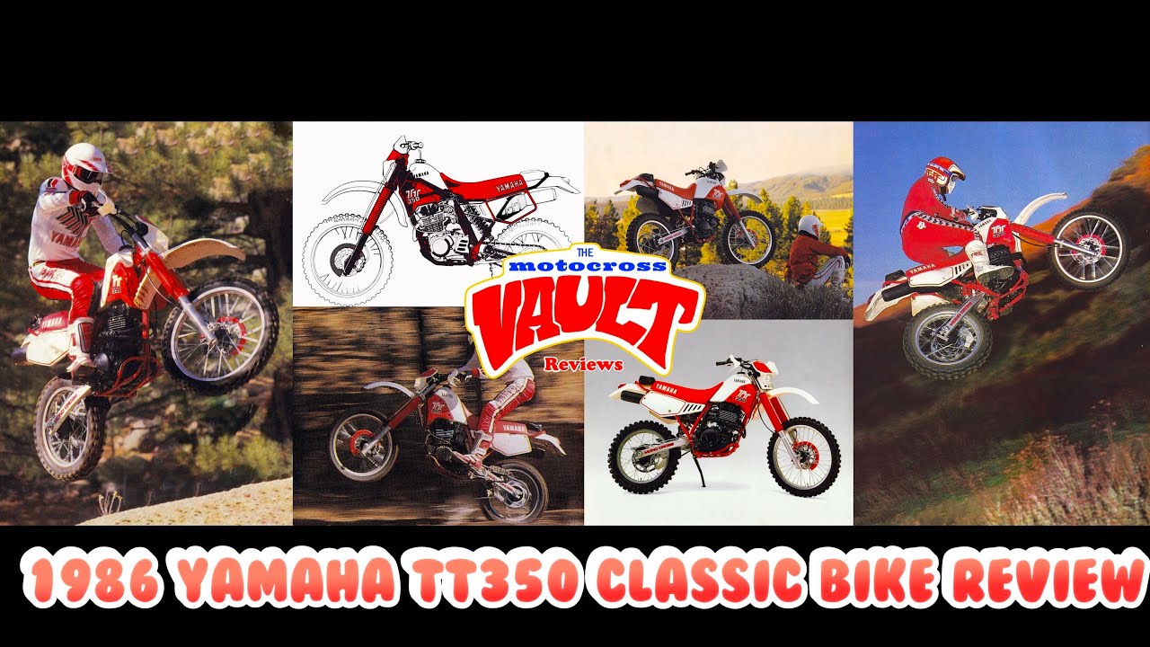 1986 Yamaha TT350 Review | Classic Four-Stroke Trail Machine - YouTube
