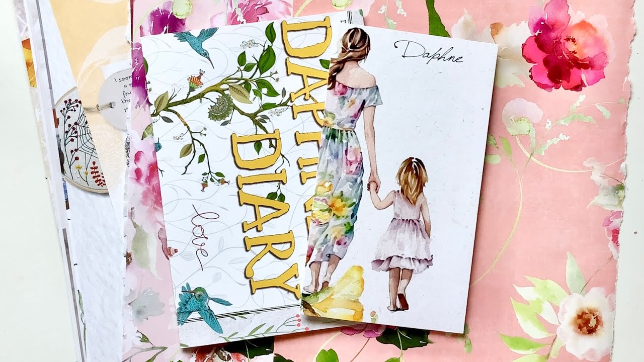 Making Daphne’s Diary journals - Choosing pages - YouTube