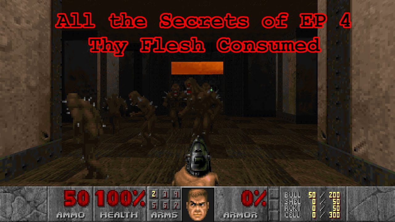 DOOM 1 Episode 4: All Secrets Revealed! (Ultimate Guide, 100% Secret ...