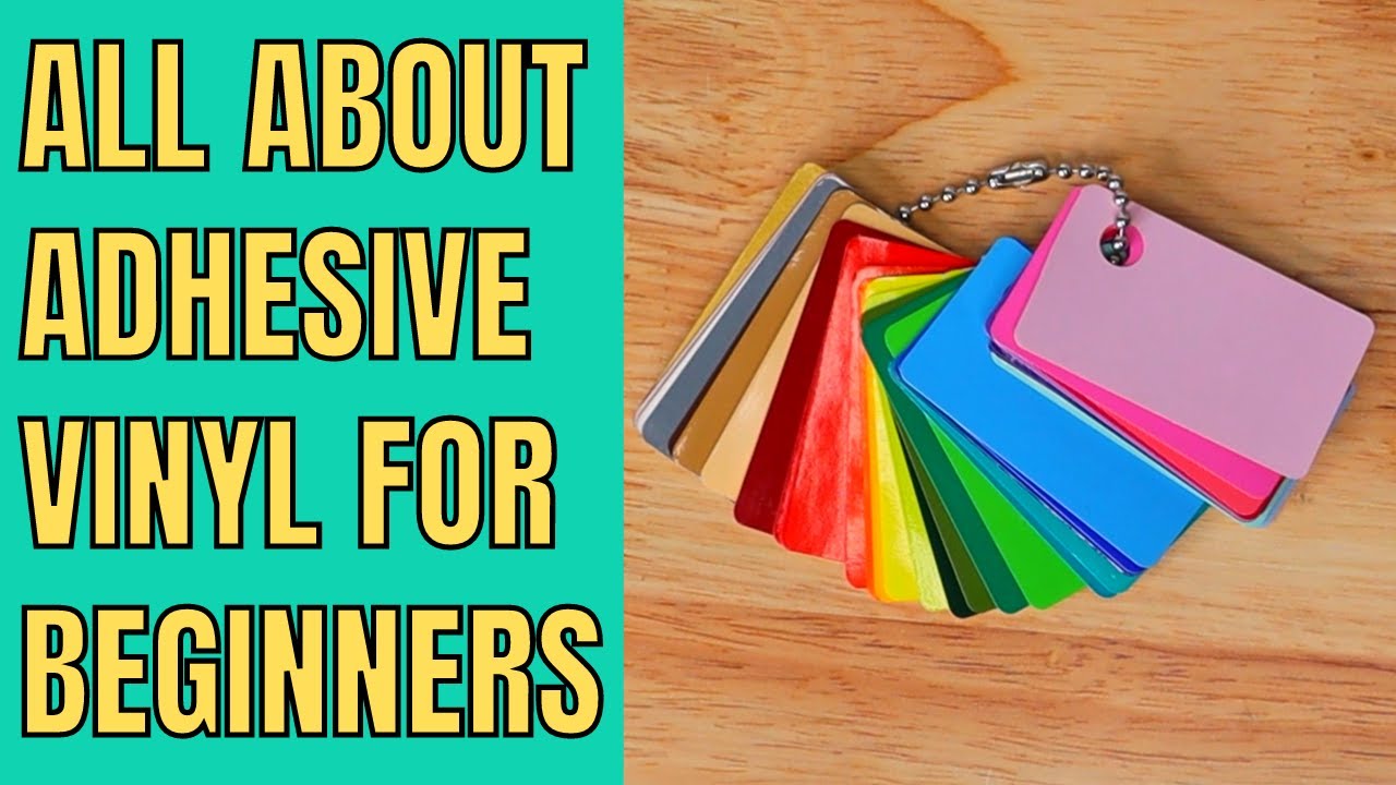 Adhesive vinyl tutorial for beginners cricut silhouette starcraft and ...