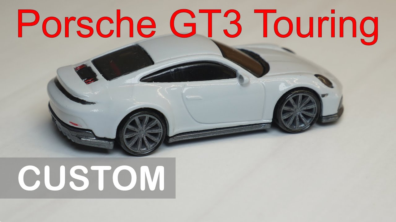 Hot Wheels Custom - Porsche 911 GT3 touring 2022 with 3d printed Brabus ...
