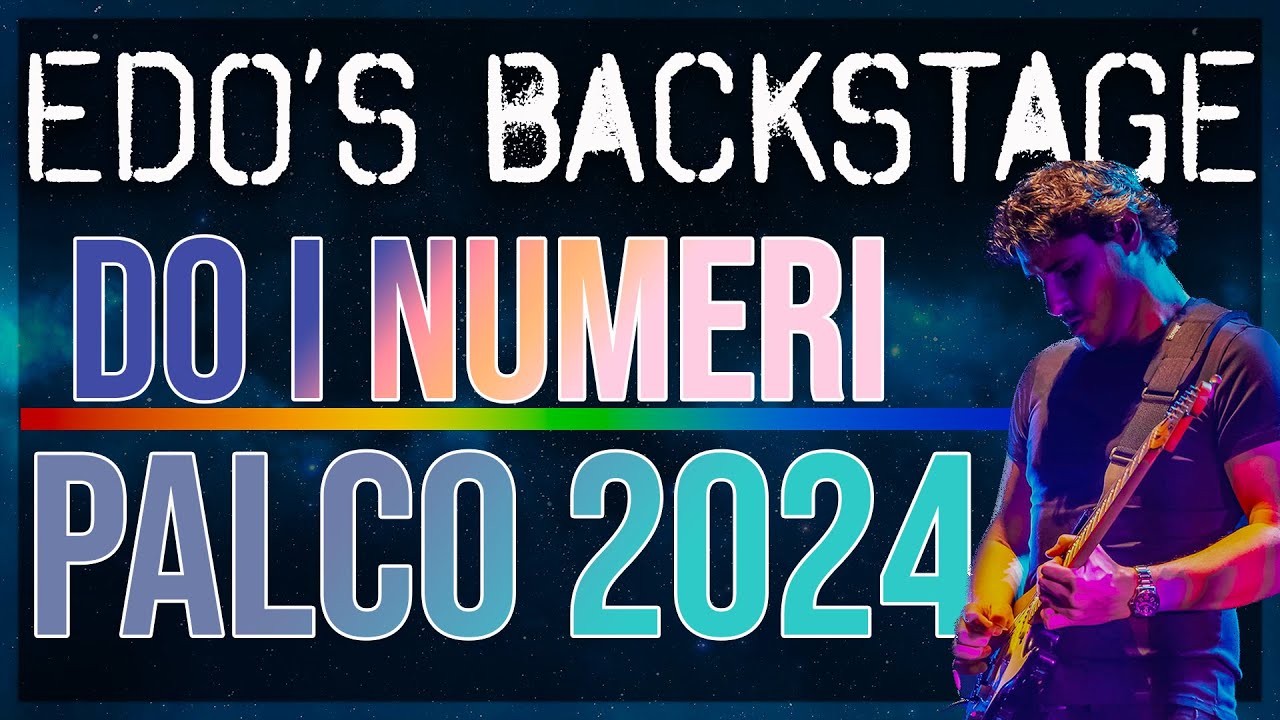 Edo's Backstage | IL PALCO - PULSE 2024 - Edo Scordo - YouTube