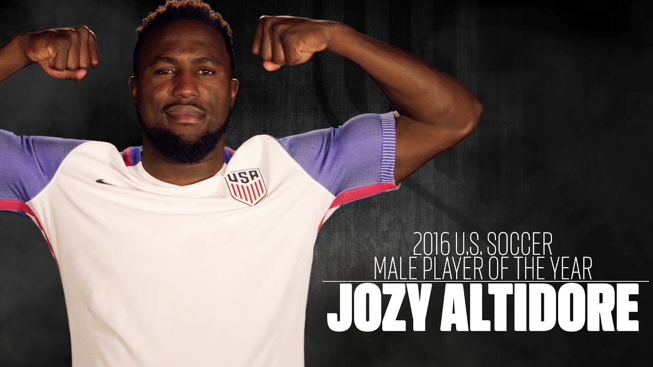Jozy Altidore: 2016 U.S. Soccer Male Player of the Year - YouTube