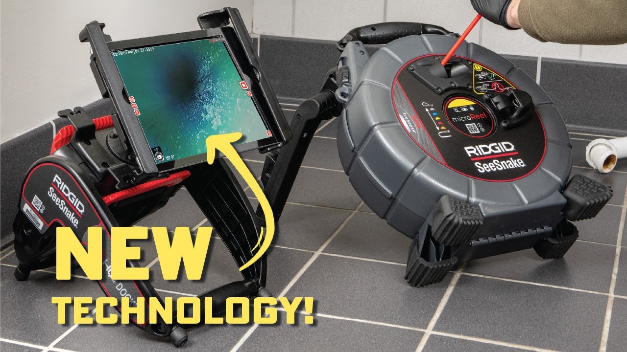 NEW RIDGID Mini Inspection Cameras With TruSense & Self-Leveling! - YouTube