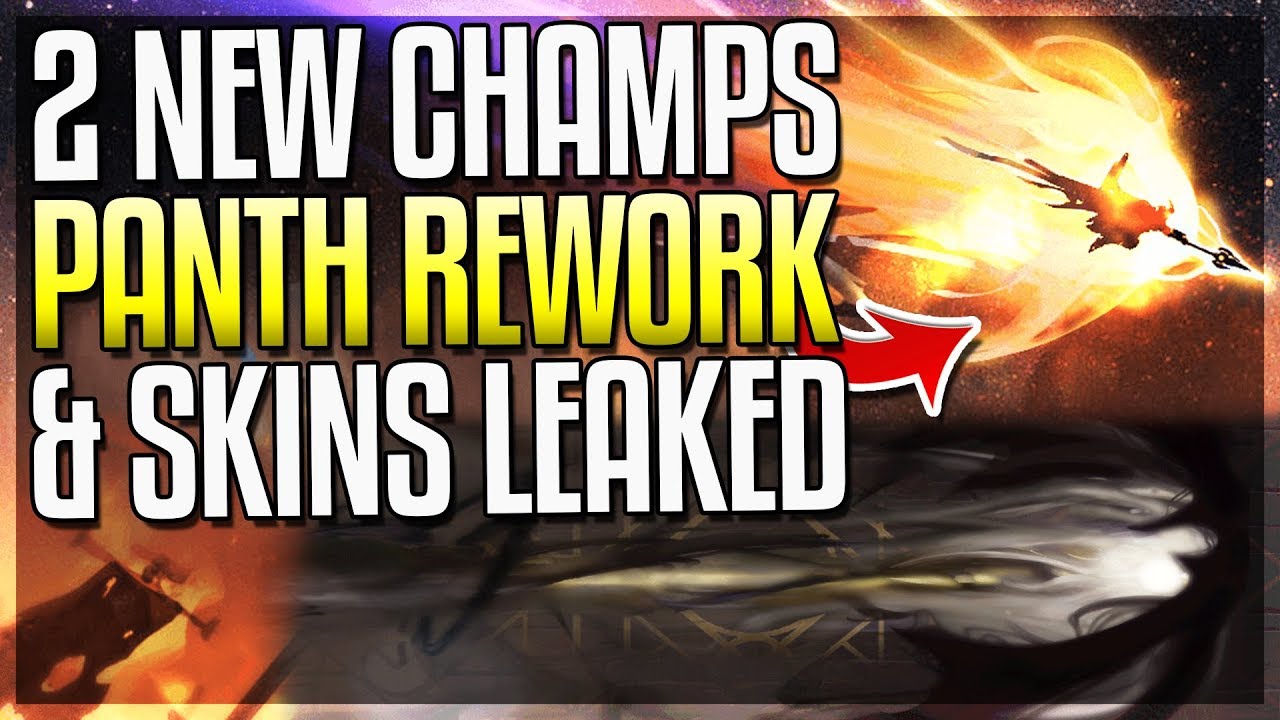 Pantheon Rework, Cho'Gath Rework, NEW ADC + Skins LEAKED!! - League of ...