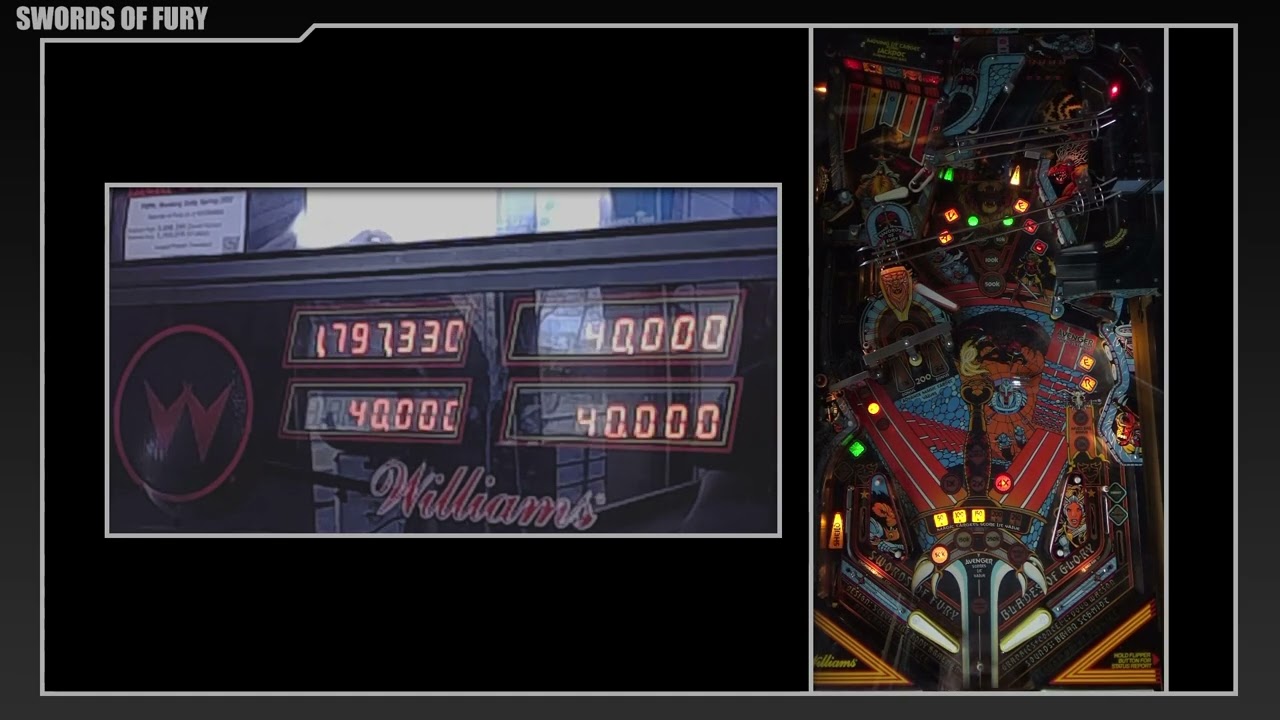 Swords of Fury - Location Pinball Machine Gameplay - YouTube