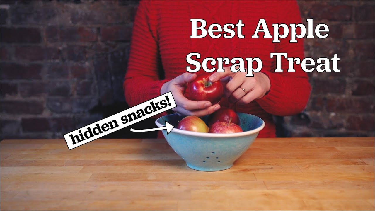 Apple Chips - NO WASTE RECIPE - YouTube