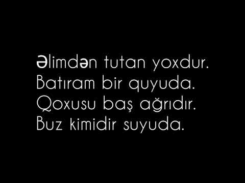 Ya Yaşayam Ya Öləm - Saday Rəhimli (şeir)