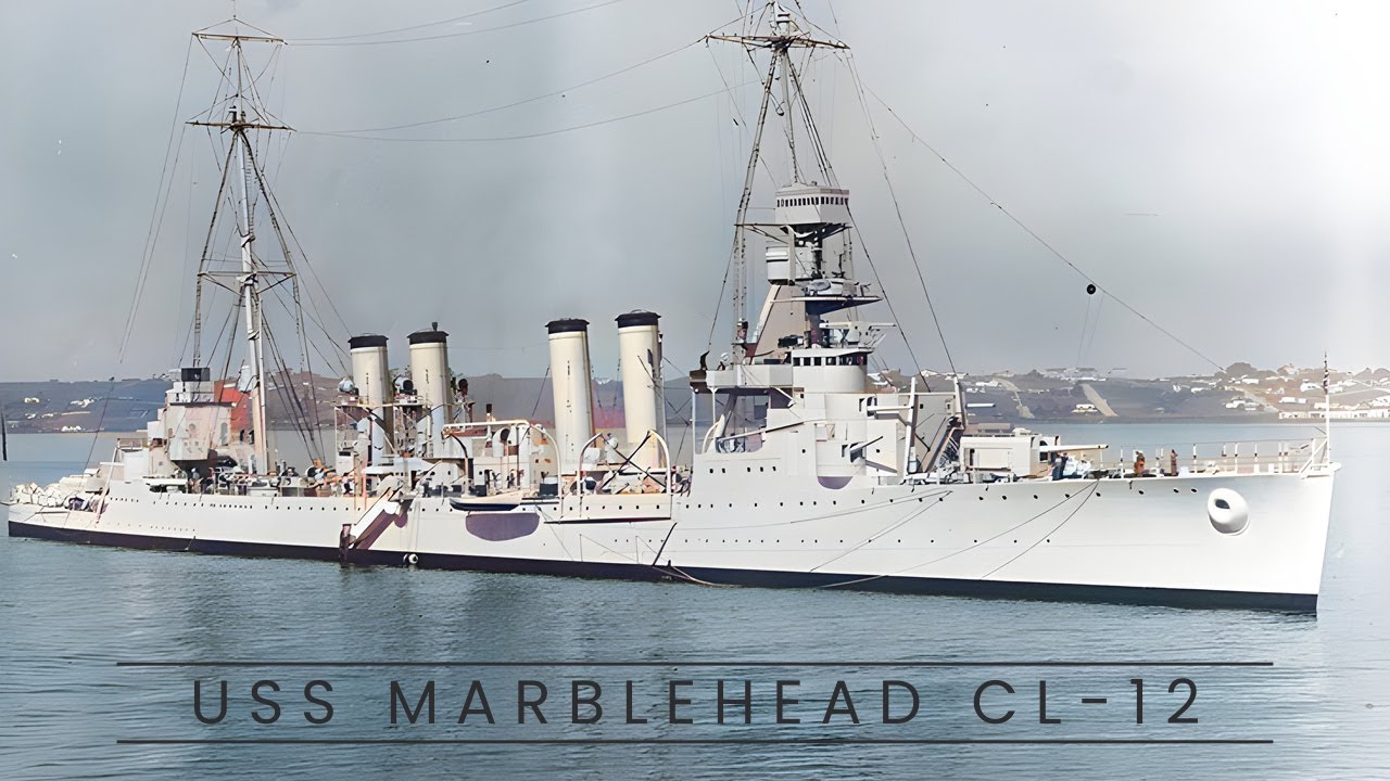 USS Marblehead CL-12 (Light Cruiser) - YouTube