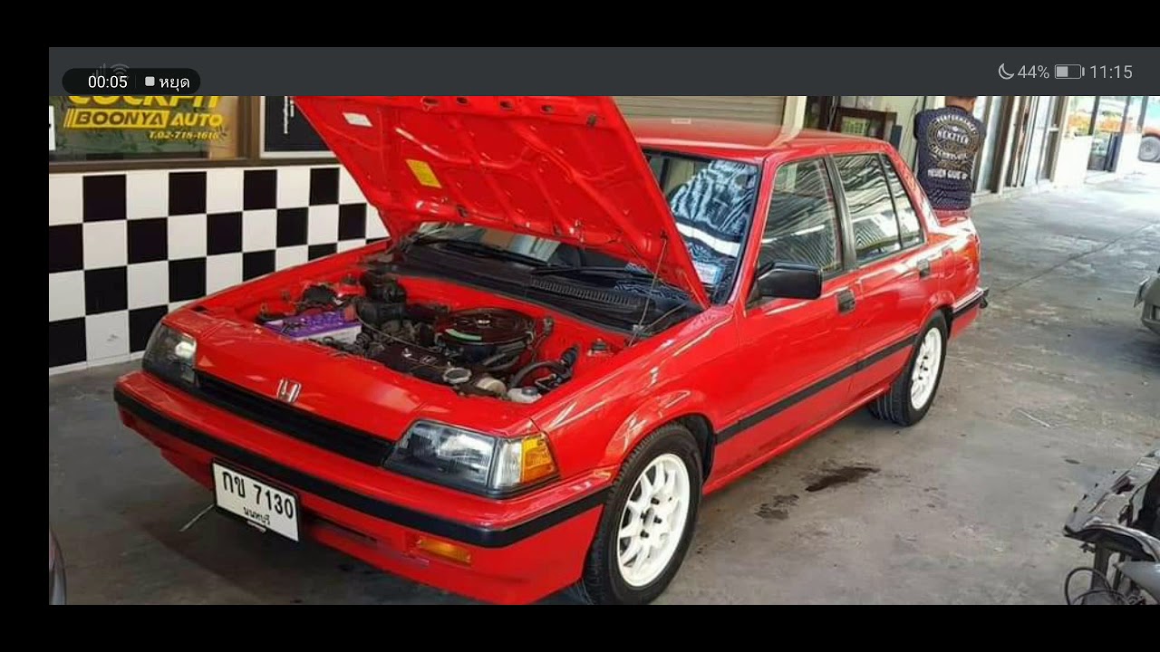 สายเก็บสับไกรัวๆเลยนะคะ Honda Civic EA รถเดิม Series แรกที่เข้าเมืองไทย ...