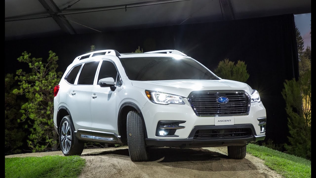 2019 Subaru Ascent Arrives With New Turbo Engine, Seating For 8 - YouTube