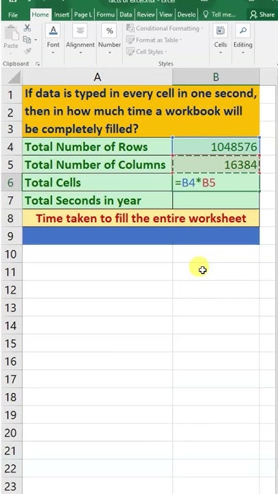 rows columns & cells in excel #excel #exceltips #exceltutorial #shorts #msexcel #microsoftexcel ...