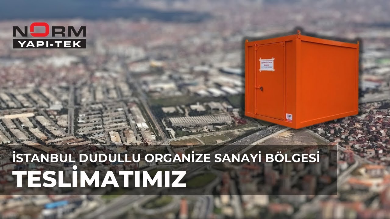 İstanbul Dudullu Organize Sanayi Bölgesi Teslimatımız - YouTube