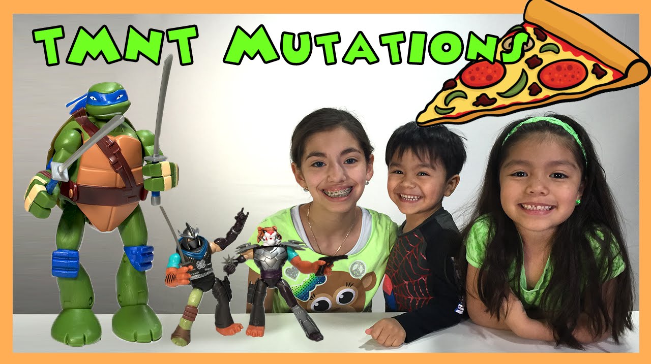 Teenage Mutant Ninja Turtles Mutations, Pet Turtles Toy Review ...