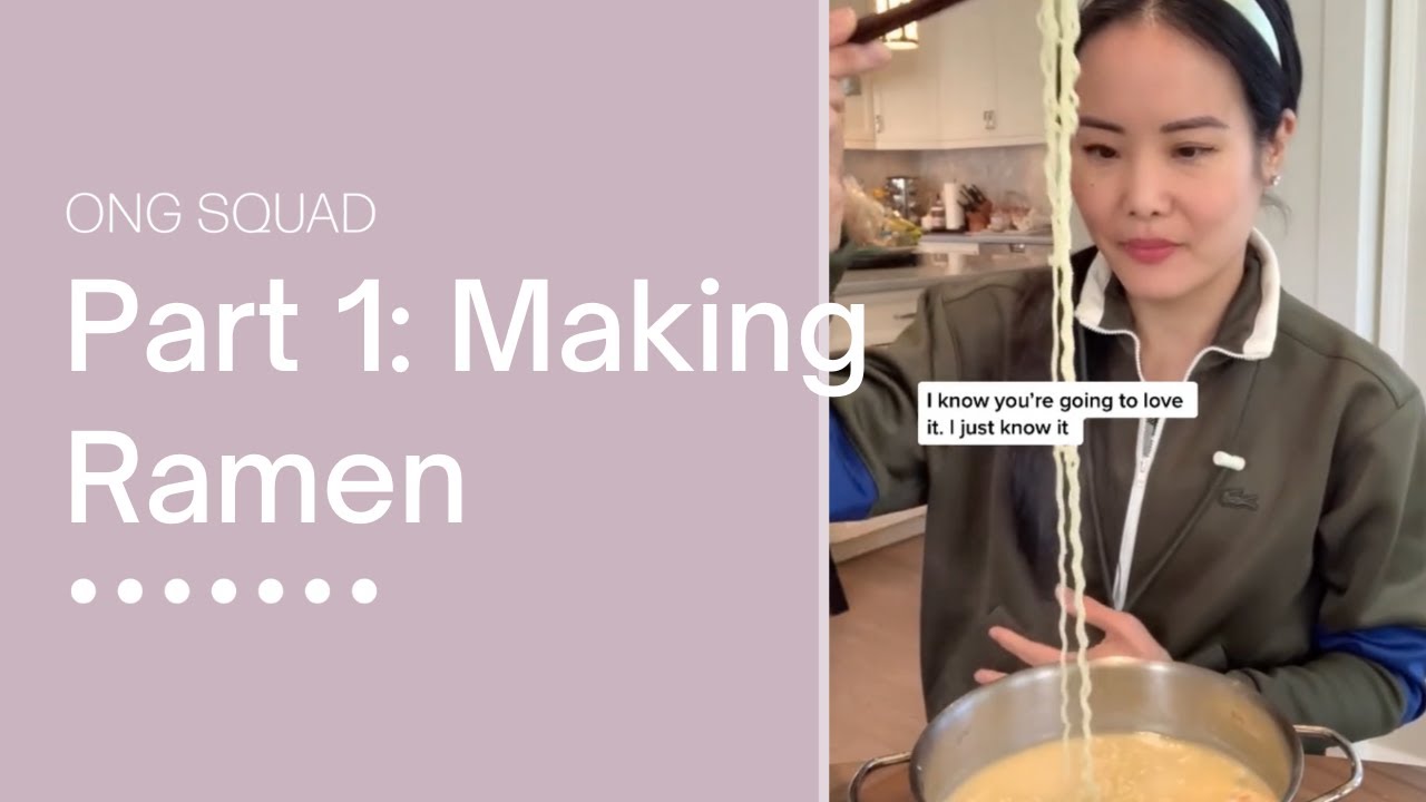 Part 1: Making ramen with my kids! - YouTube