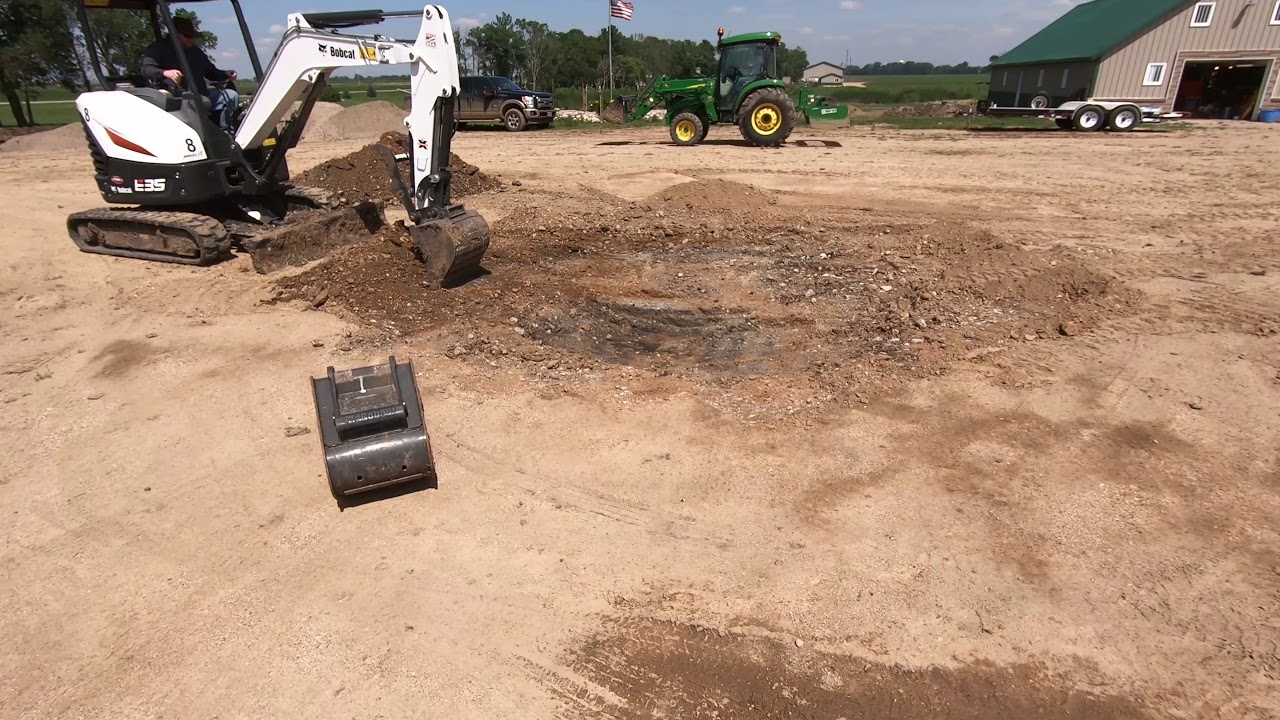 Fixing a Frost Boil in the Driveway - YouTube