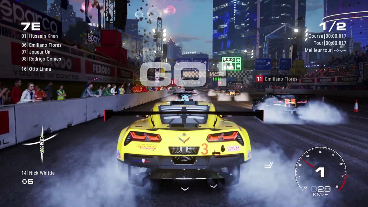 🎮 GRID : Gameplay sur le reboot de 2019 (PS4 PRO) (FR) - YouTube