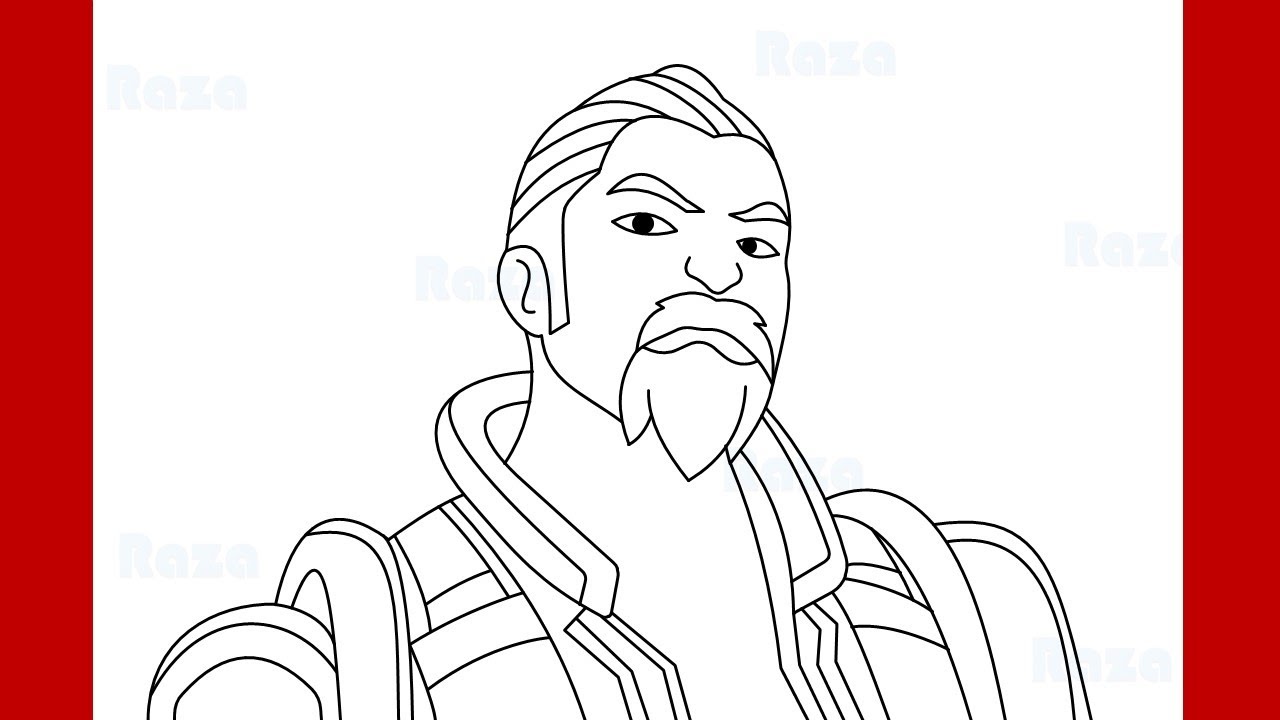 How to Draw Breach From Valorant Step by Step Drawing - YouTube