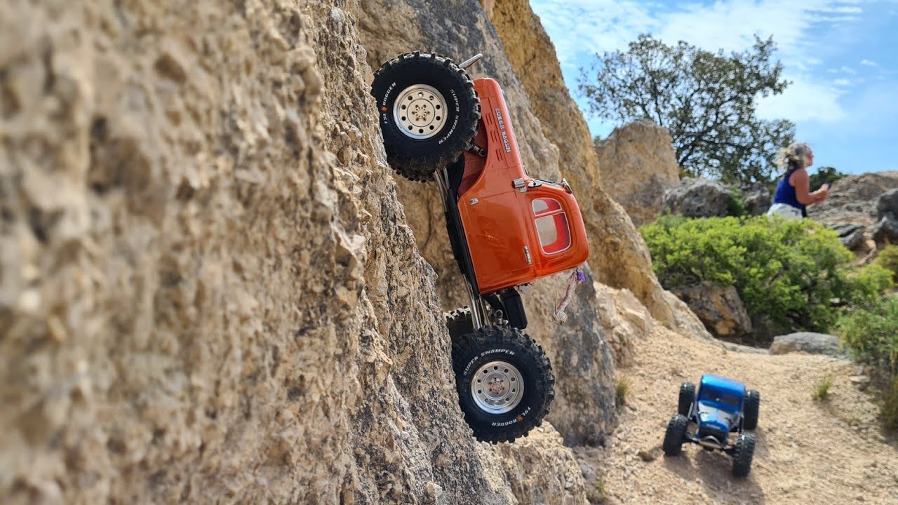 lcg custom crawler mst cfx ws whit power wagon body and bogger 1.9 ...