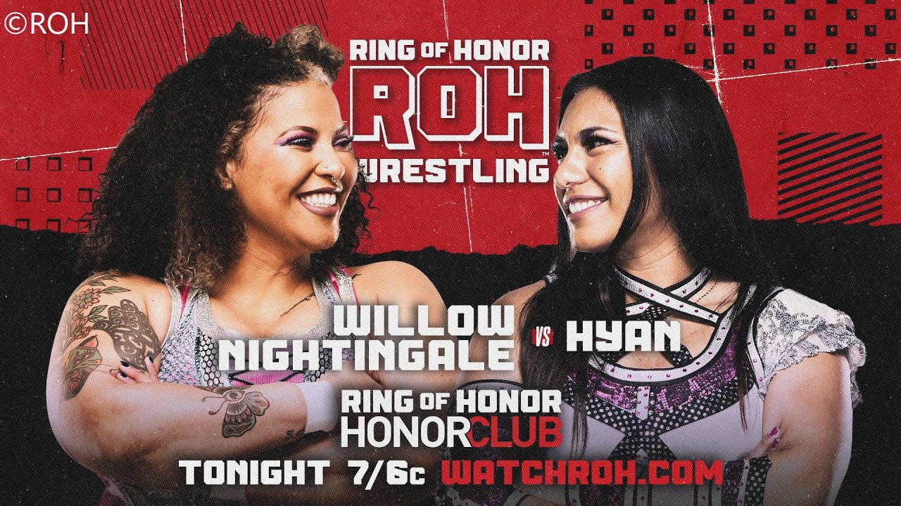 Willow Nightingale vs Hyan / Singles Match / ROH Honor Club TV #13 ...