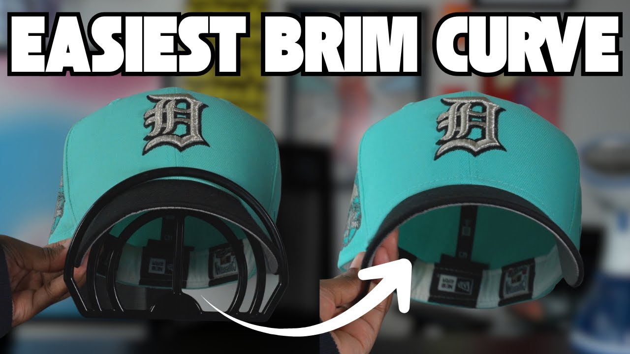 Easiest Way to Curve Your Brim (With or Without Steam!) | How to Curve ...