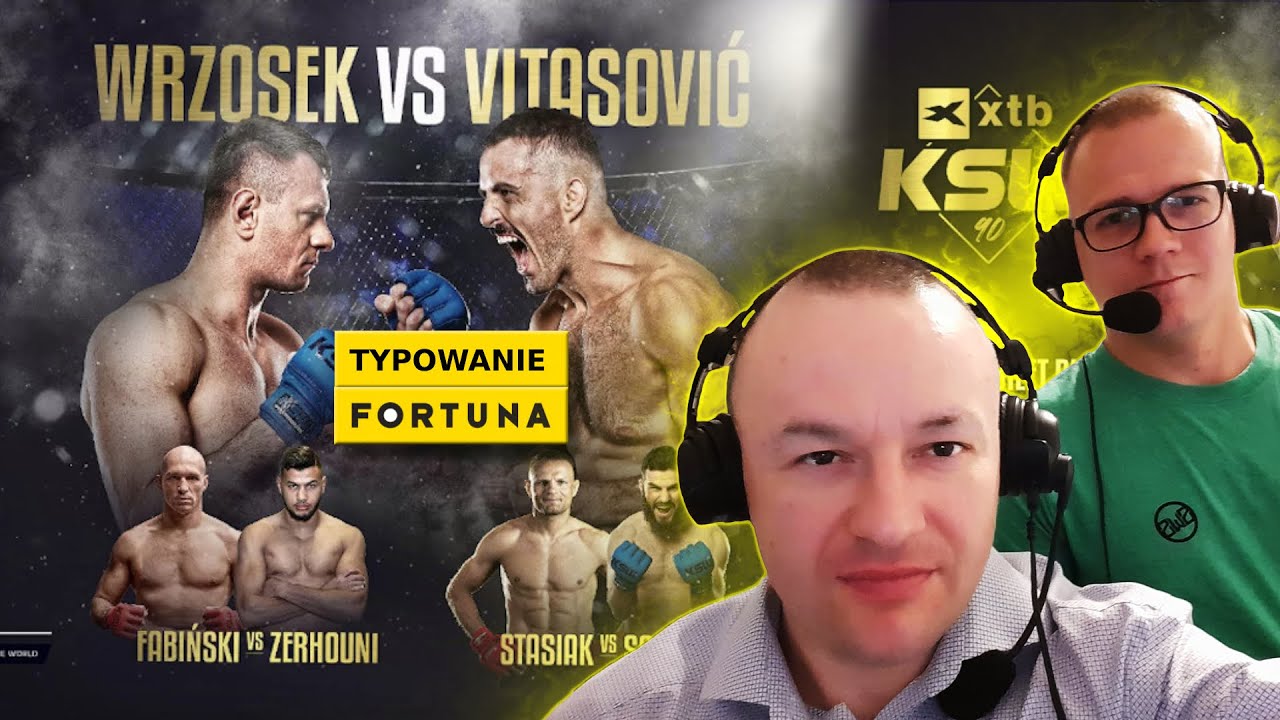 Wiwisekcja MMA #215 | TYPOWANIE XTB KSW 90: WRZOSEK VS VITASOVIC ...