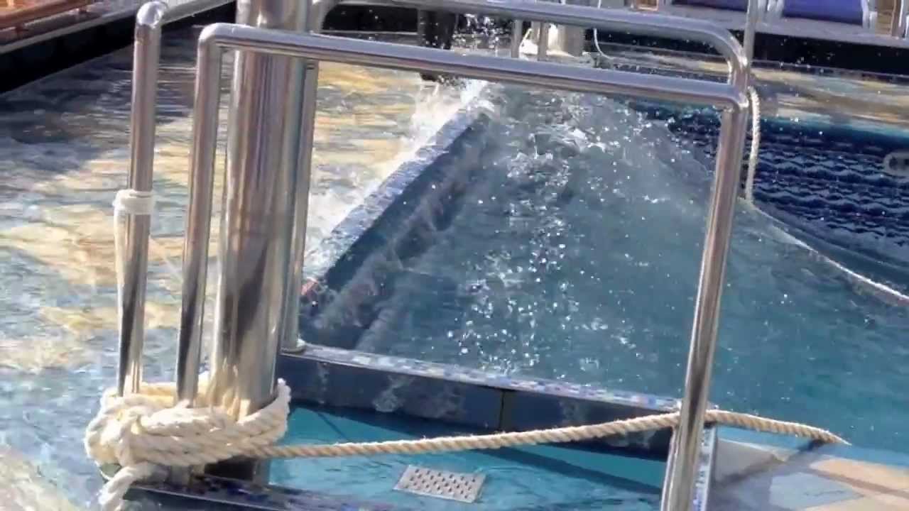 Cruise Ship Pool Waves - YouTube