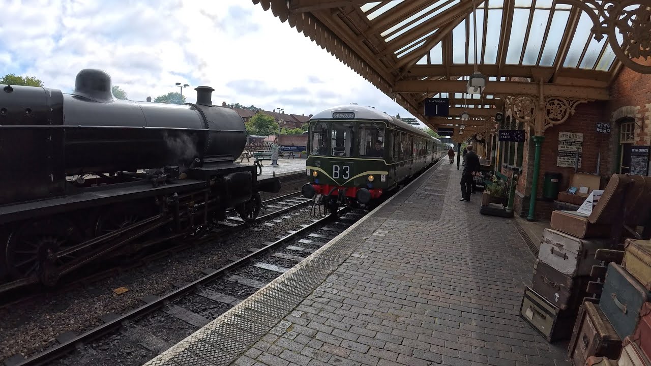Class 104 DMU 56182, Class 101 DMU 51188 and Class 7F 2-8-0 No 53809 ...