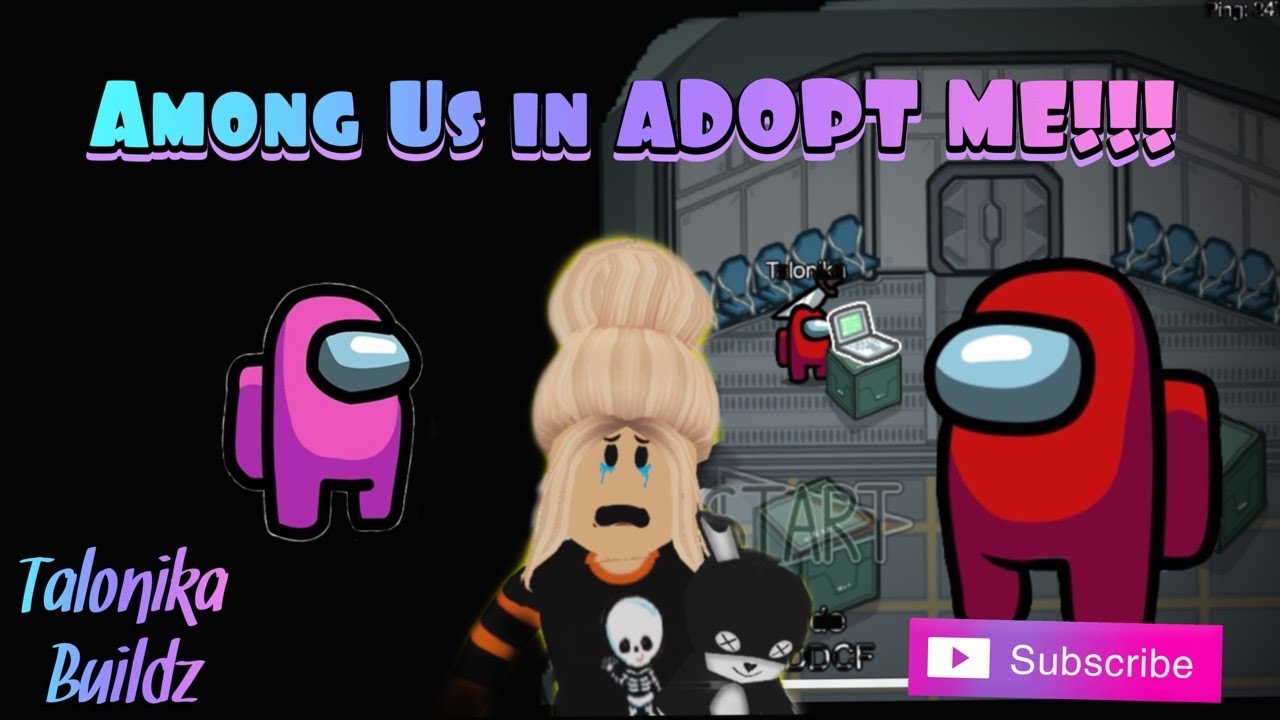 🙊Playing Among Us in Roblox Adopt Me!!! - YouTube