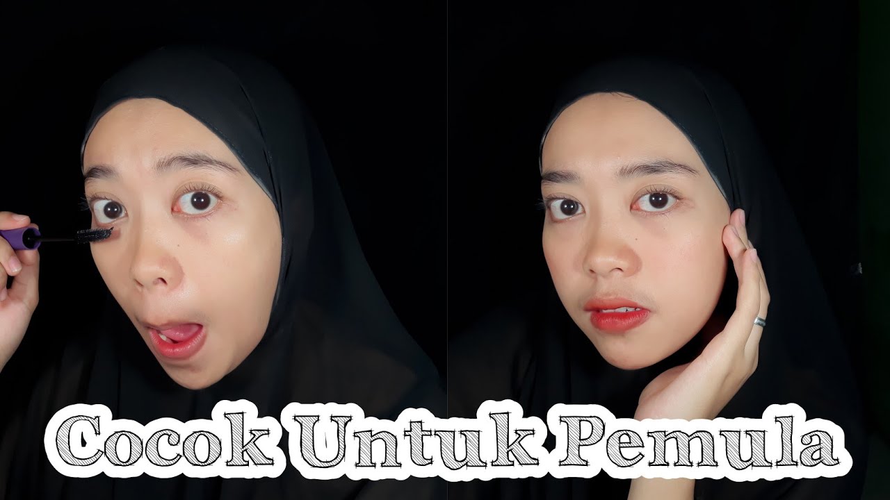 TUTORIAL MAKEUP NATURAL UNTUK PEMULA - YouTube