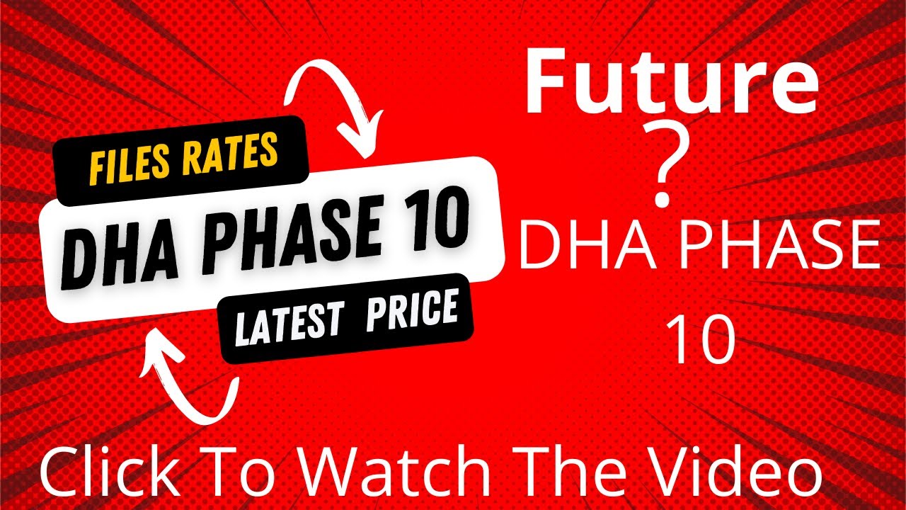 dha lahore latest files rates of phase 10 #shorts - YouTube