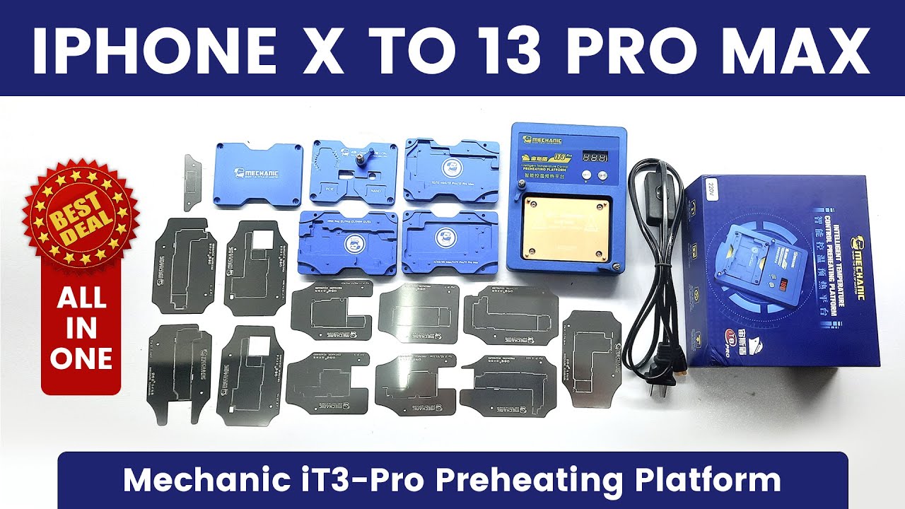 iPhone X to 13 Pro Max All in One Preheating Platform - YouTube