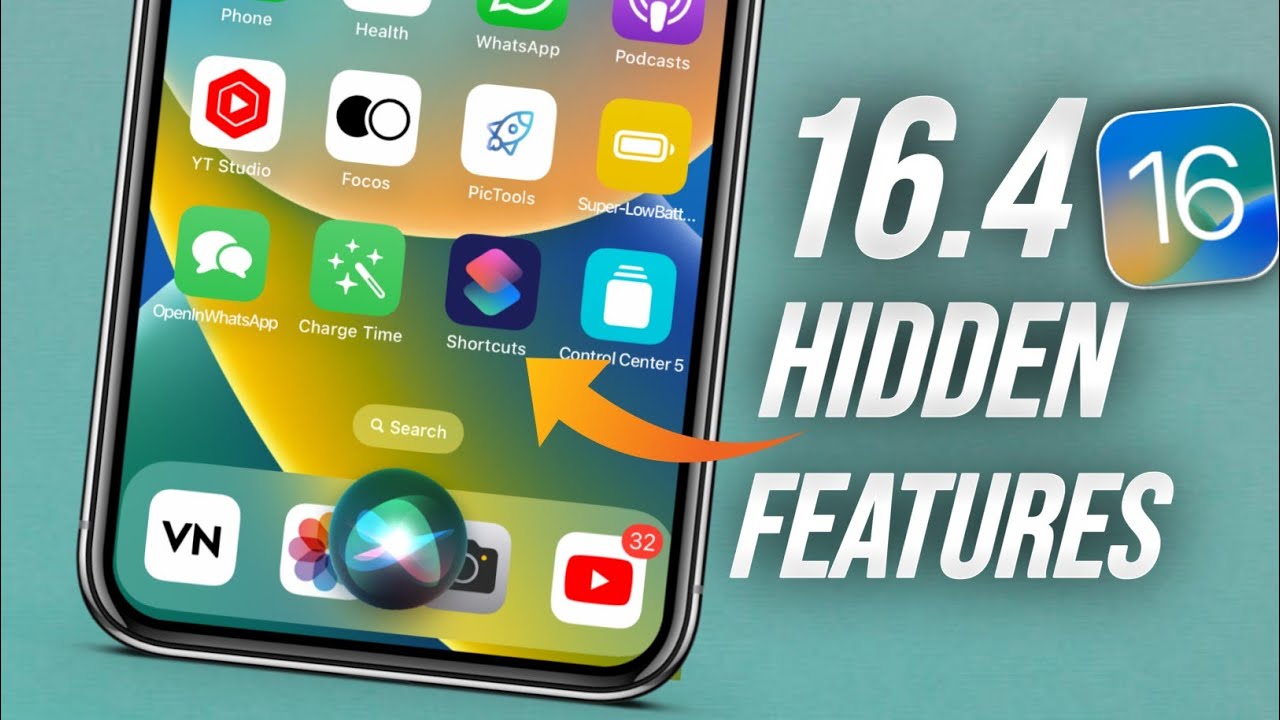 iOS 16.4 Hidden Features | How To Restart/Power Off iPhone With Siri ...