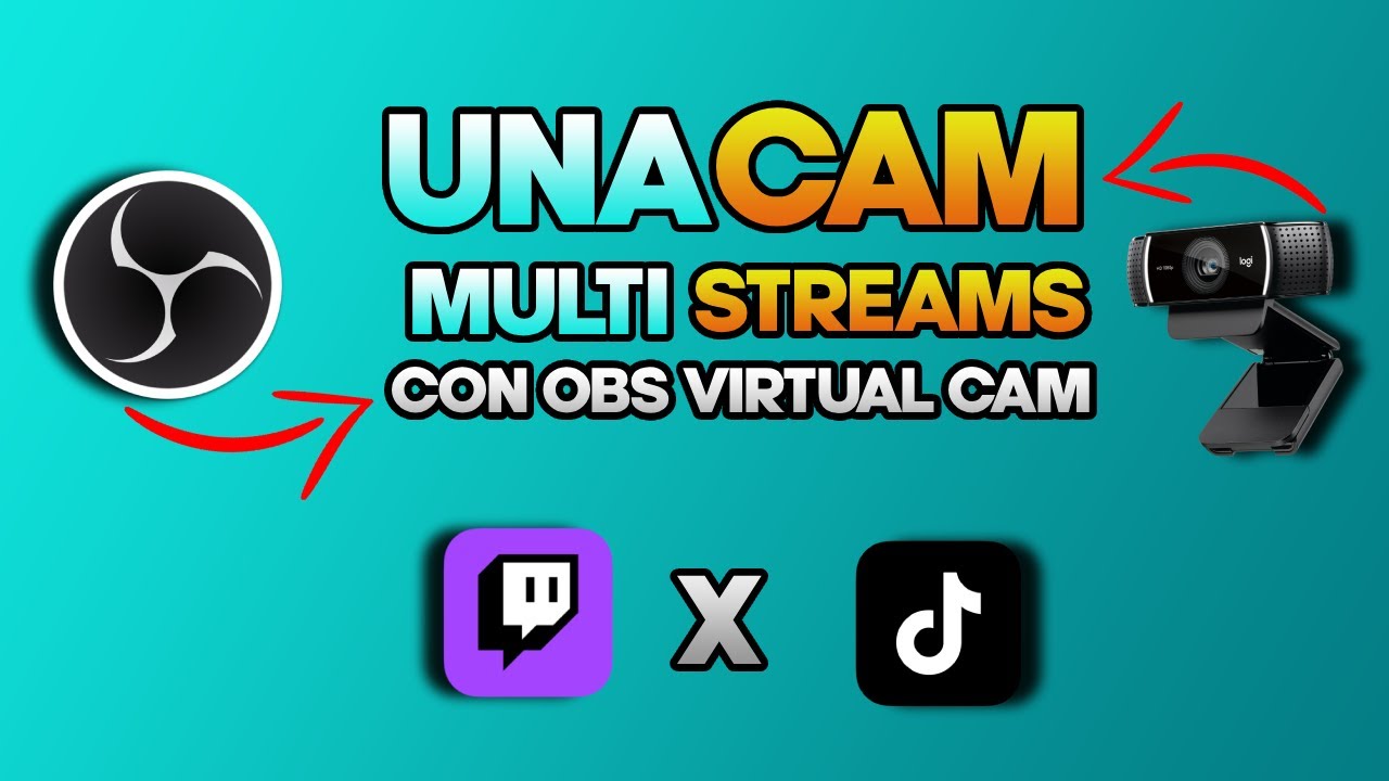 Cómo usar OBS Virtual Cam para stream en TikTok y Twitch - YouTube