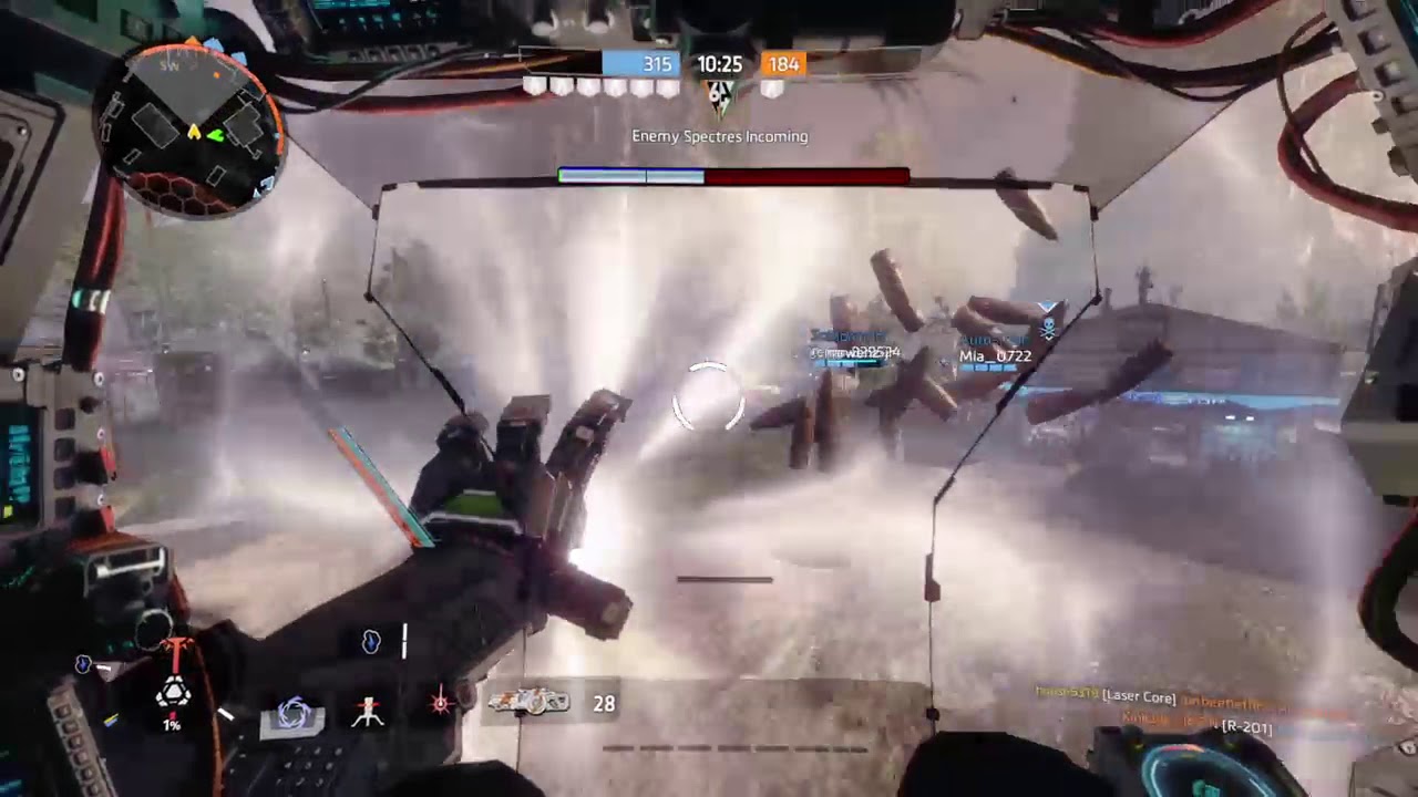 Titanfall 2 - Power Shot & Vortex Shield team up - YouTube