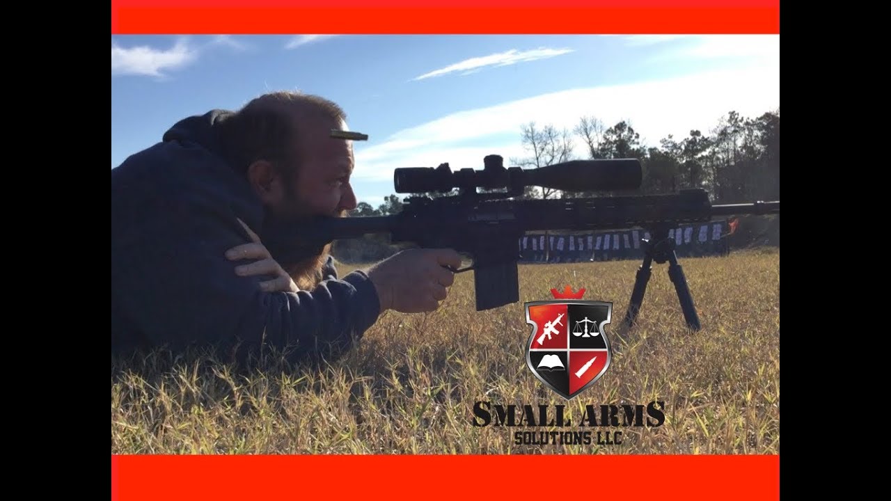 The Knights Armament SR25 E2 PR M-LOK Rifle - YouTube