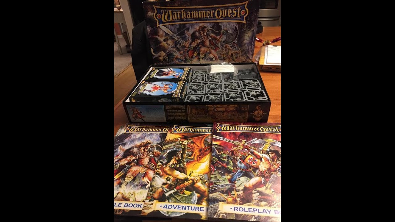 Warhammer Quest - Take a Look - Part Three - The Treasure and Event ...