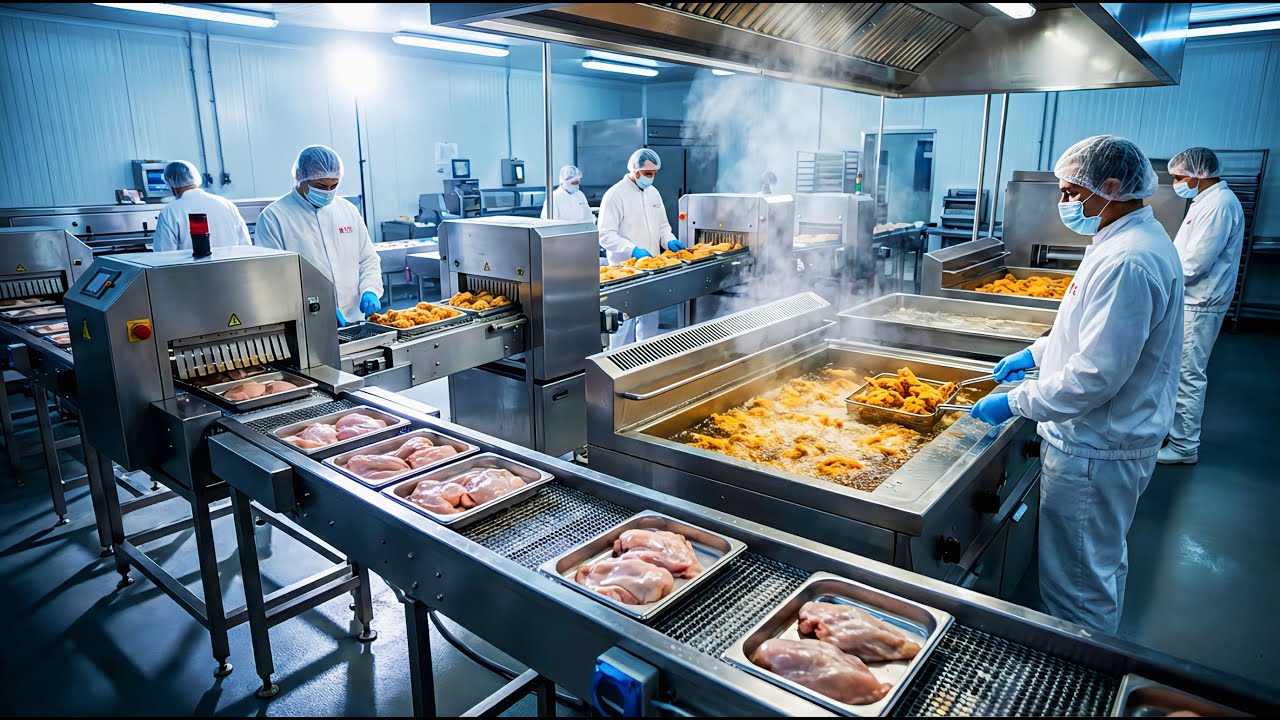 Inside KFC Factory: How Chicken Is Made From Raw to Crispy Perfection ...