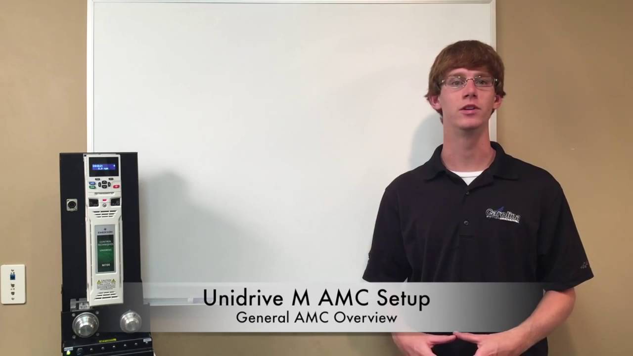Control Techniques - Unidrive M Position Absolute Keypad Setup - YouTube