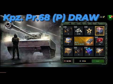 Kpz. Pr.68 (P) Draw + Showcase | WOTB | WOTBLITZ | World of tanks Blitz - YouTube