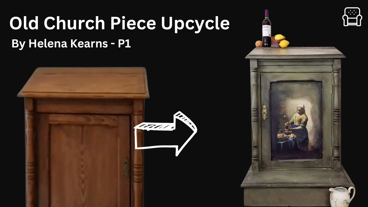 Old Church Pulpit Upcycle - Part One - YouTube
