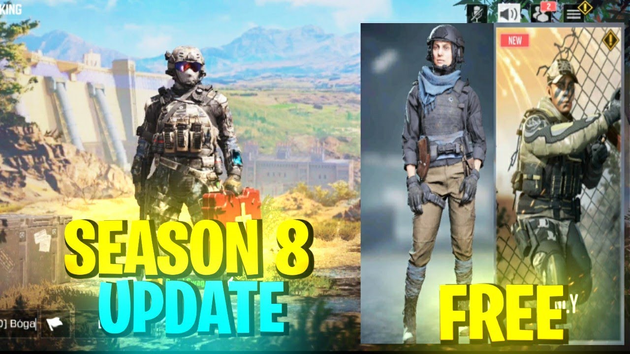 2ND ANNIVERSARY UPDATE IS HERE COD MOBILE | SEASON 8 FREE CHARACTER & NEW CONTENTS COD MOBILE ...