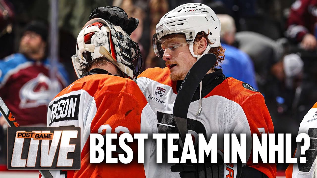Tippett's hat trick leads the way as the Flyers stun the Avalanche with ...