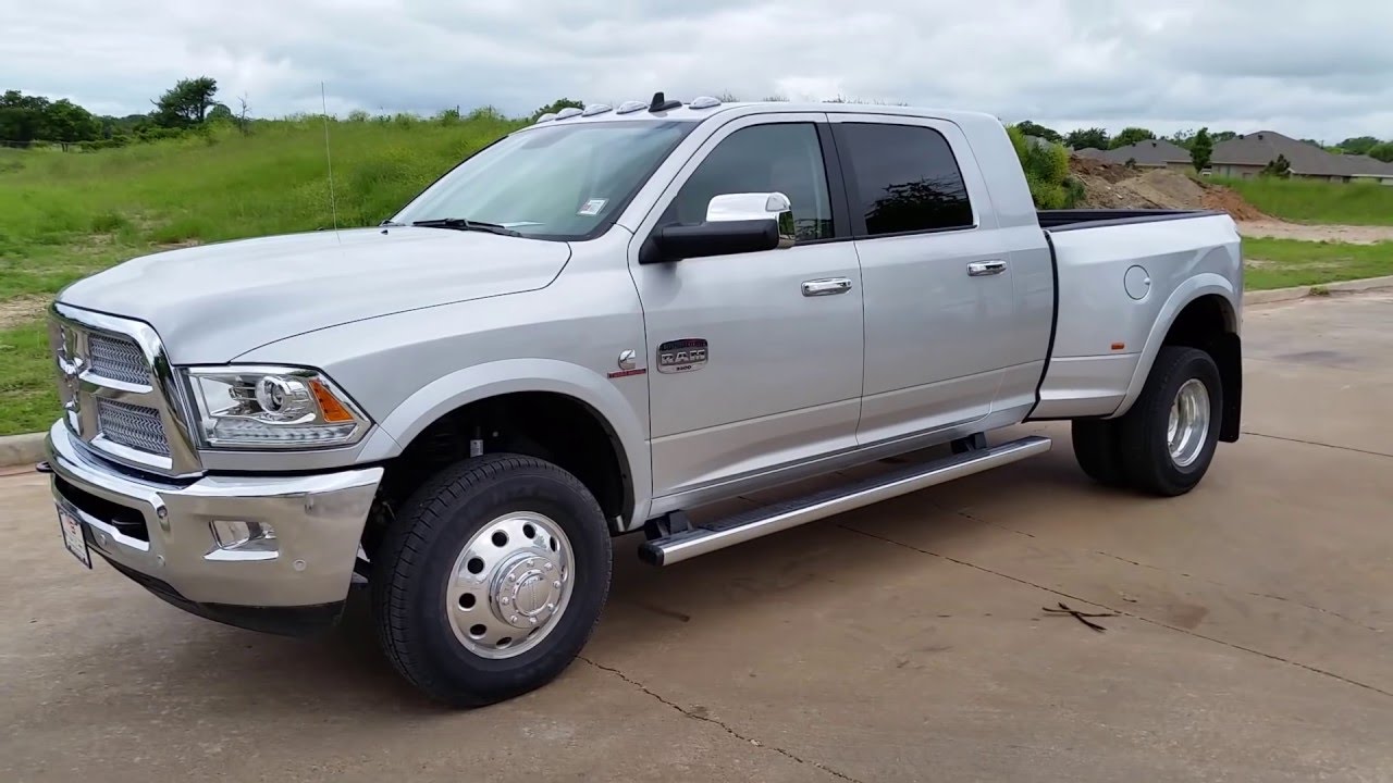 New Silver 2016 Ram 3500 Laramie Longhorn Mega Aisin Transmission TDY ...