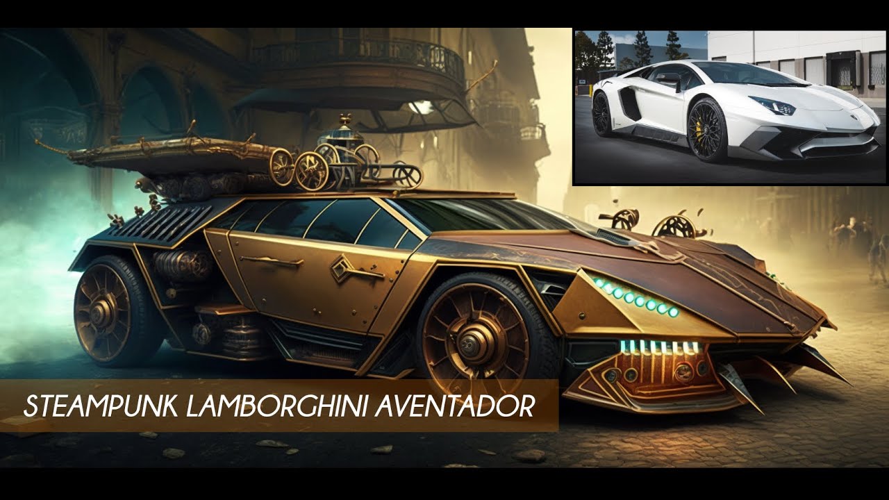 Steampunk Meets Supercars, Incredible Lamborghini Modifications - YouTube