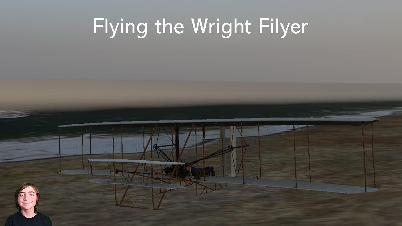 Flying The Wright Flyer Can It Fly? - YouTube