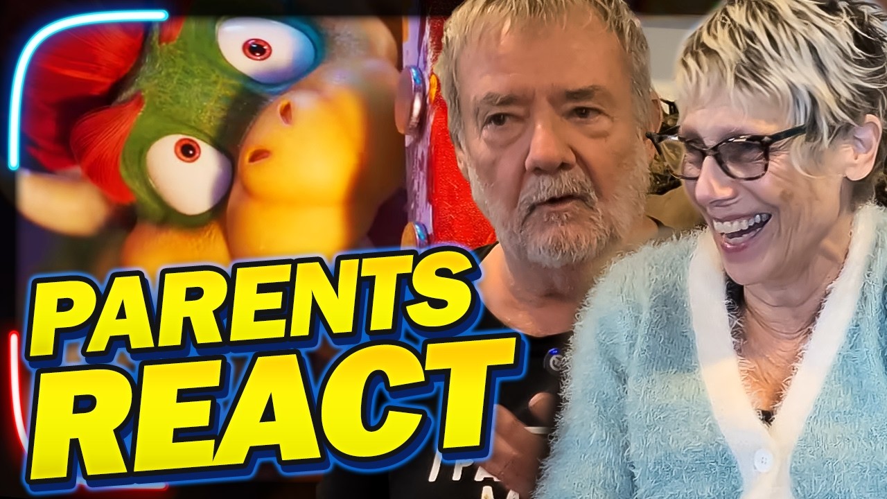 I Showed My Parents the Mario Galaxy Movie Trailer… 😂 - YouTube